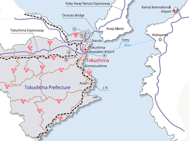 Campus Map - Tokushima University